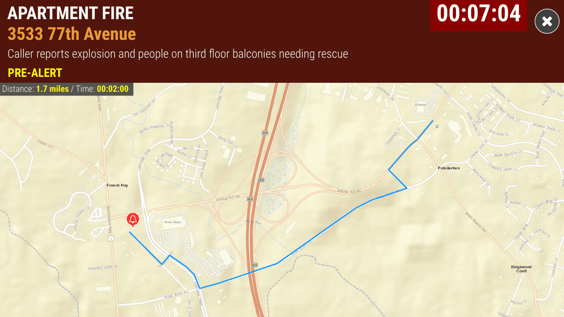 iSpyFire - Emergency Alerting - First Arriving Dashboards