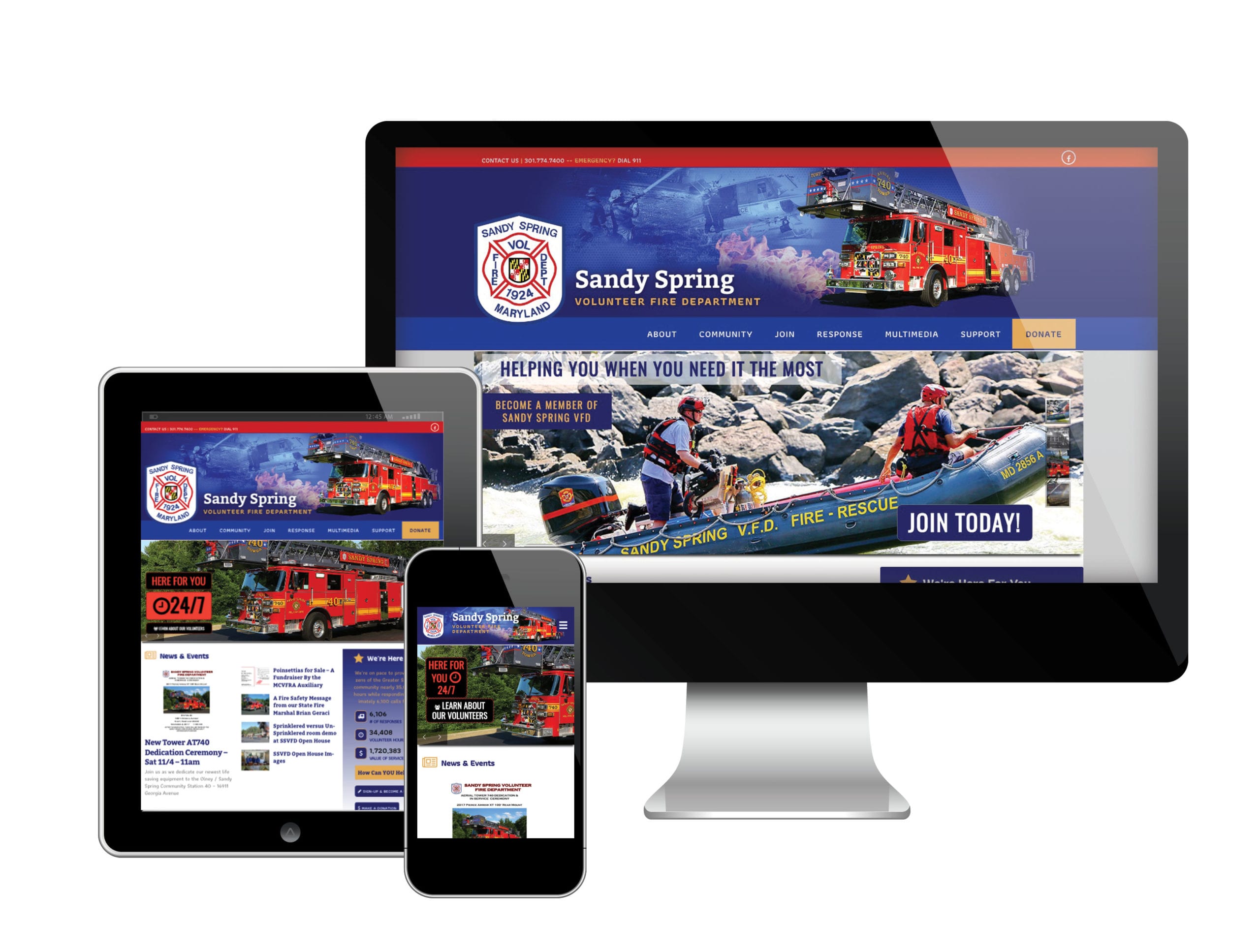 Sandy Spring Volunteer Fire Department Launches Fully-Customized ...