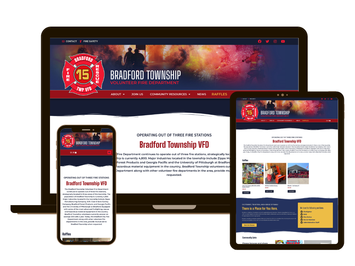 Recent Public Safety Website Launches - First Arriving