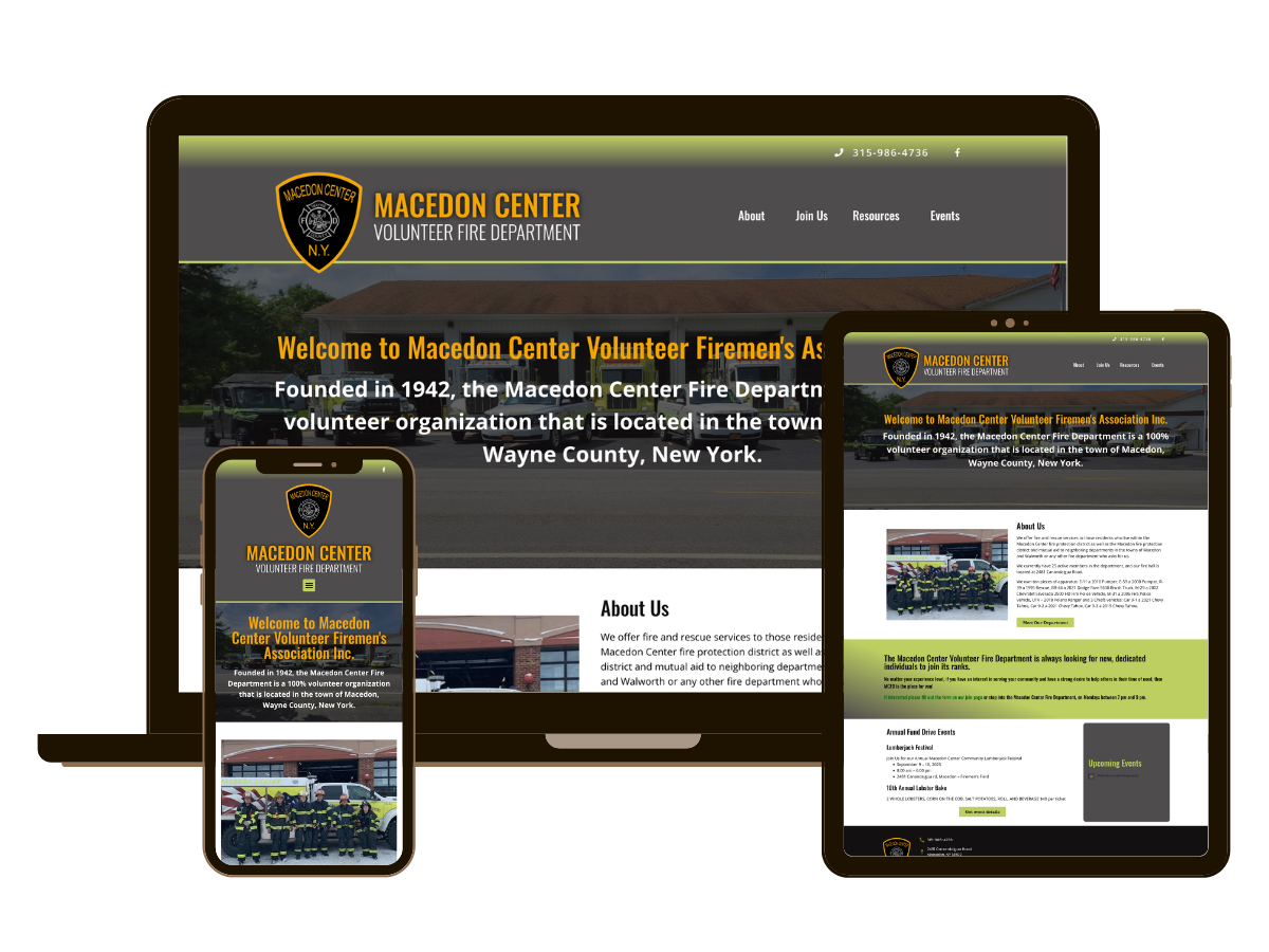 Recent Public Safety Website Launches - First Arriving