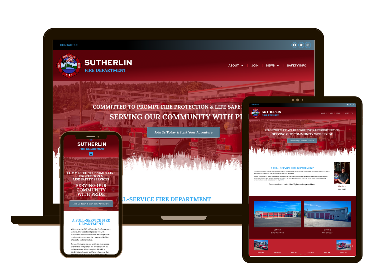 Recent Public Safety Website Launches - First Arriving